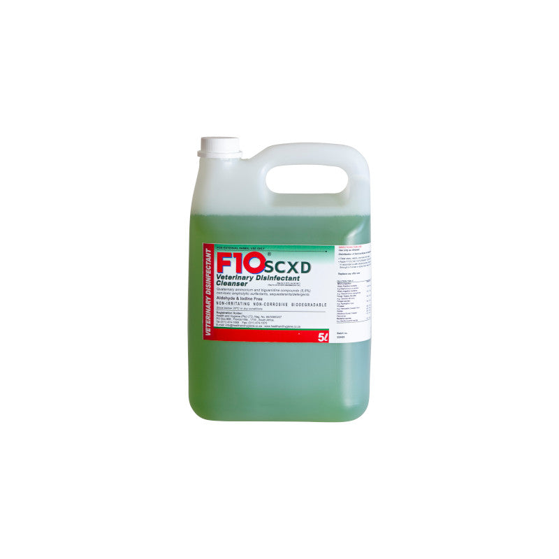 F10SCXD Veterinary Disinfectant / Cleanser – For the Farmer